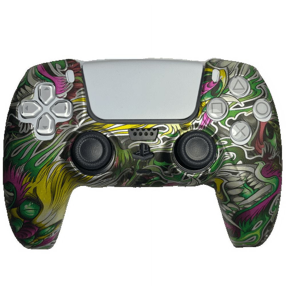 Green Dragon PS5 Silicone Grip Gaming Rubber Case Cover Playstation 5 ...