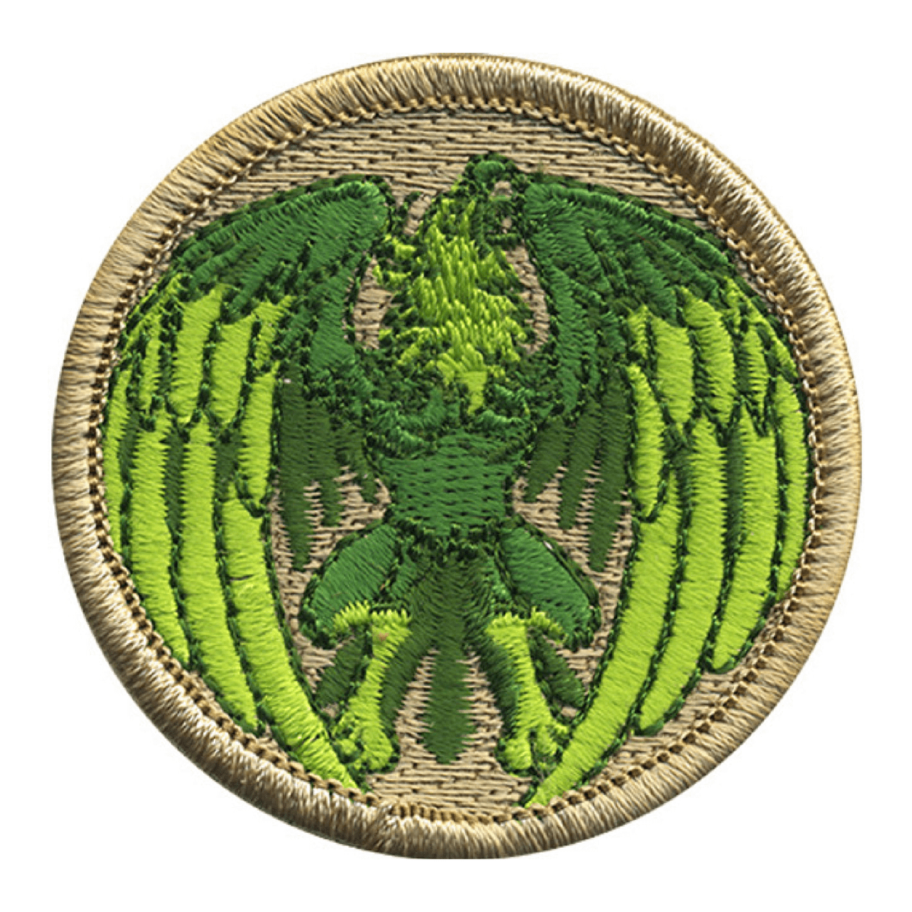 Green Eagle Crest Scout Patrol Patch (Sew-on) - ClassB - Walmart.com