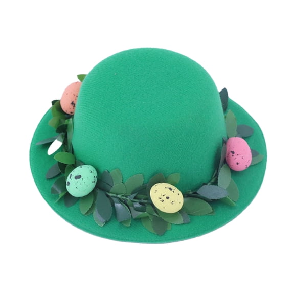 Green Easter Themed Headband Hairpin With Colorful Egg Decorations ...