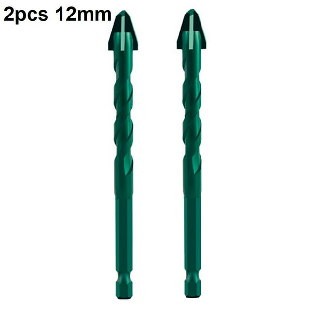 Green Eccentric Drill Bit Concrete Drill Bit Set for Tile Brick Plastic ...
