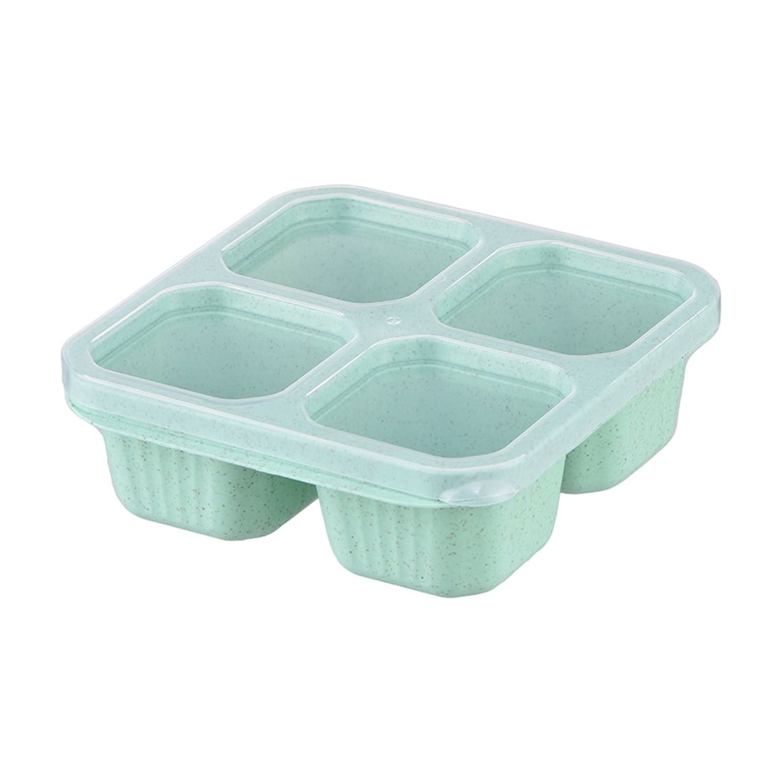 Green Eco-Friendly Bento Box Reusable Food Storage Container 4 ...