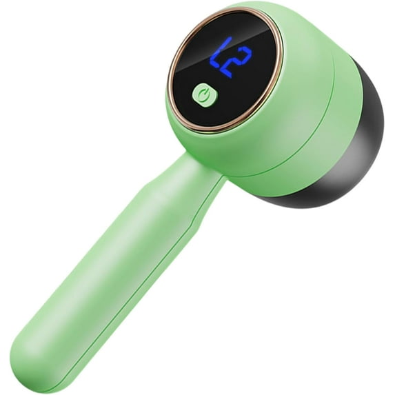 Green Electric Lint Shaver Fabric Pilling Remover – 2 Speeds 6 Leaf ...