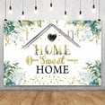 Green Eucalyptus Housewarming Backdrop Greenery Leaves Gathering Sweet House Warming Background ...