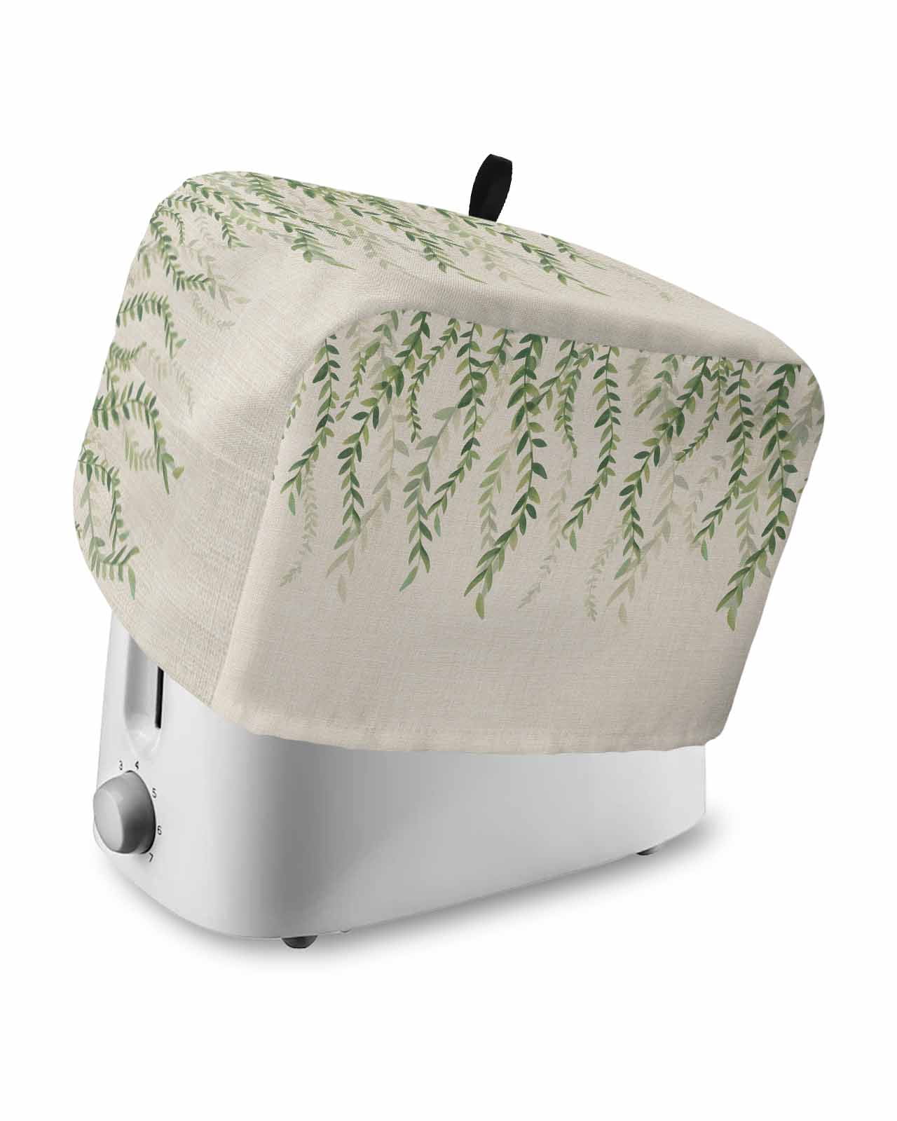 Green Eucalyptus Leaves Toaster Cover 4 Slice, Large Kitchen Appliance ...