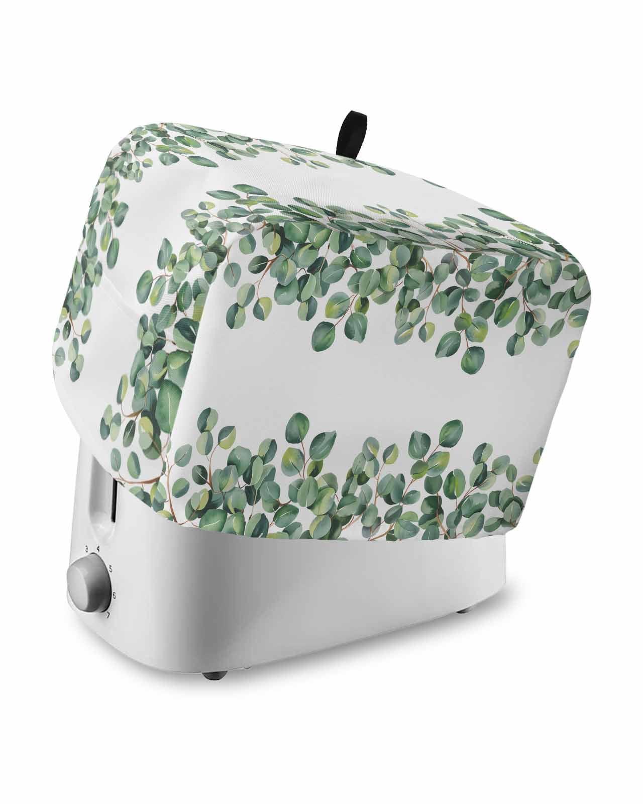 Green Eucalyptus Leaves Toaster Cover 4 Slice, Large Kitchen Appliance ...