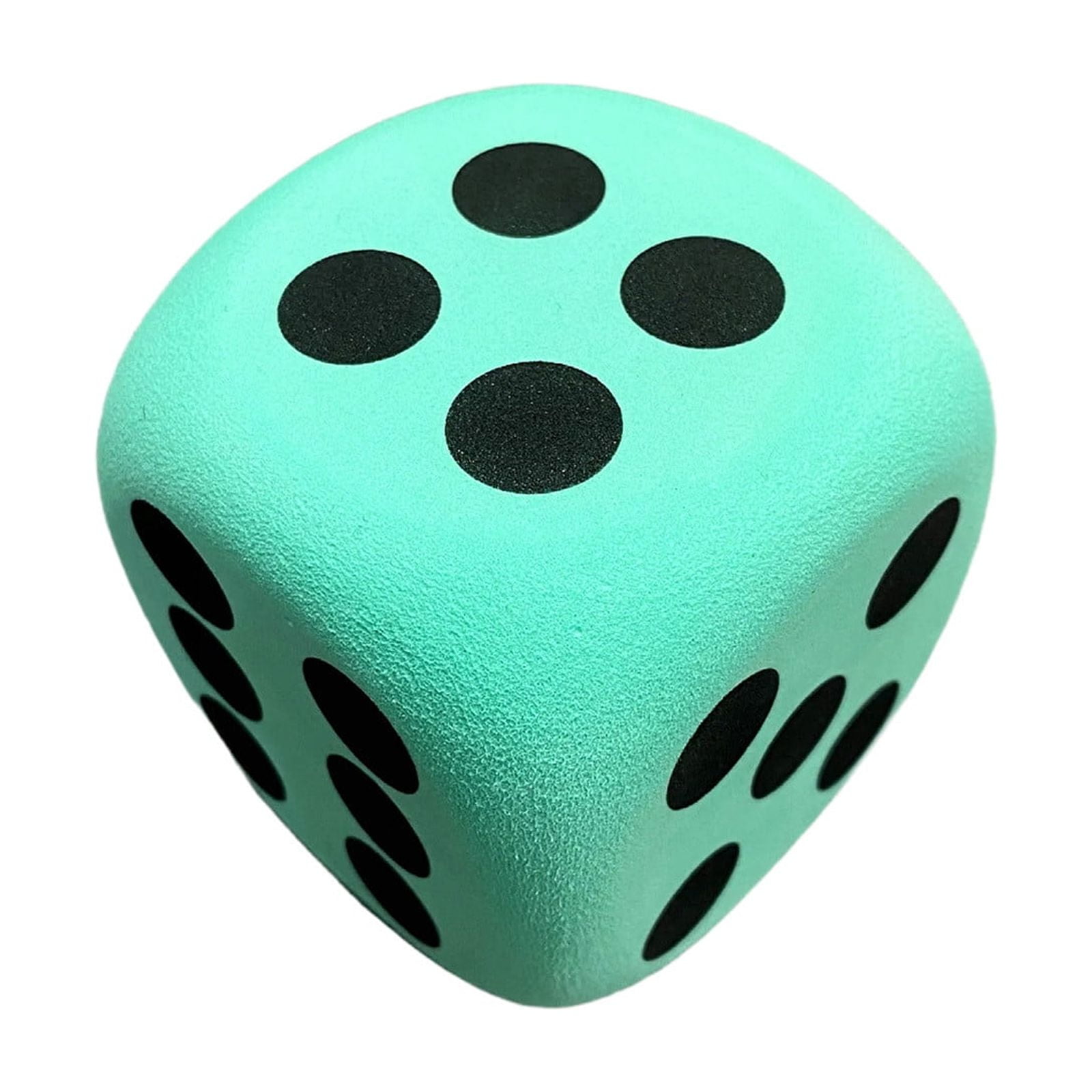 Green Eva Foam Dice Six Sided Gift Exchange Toy Green Color For Holiday ...
