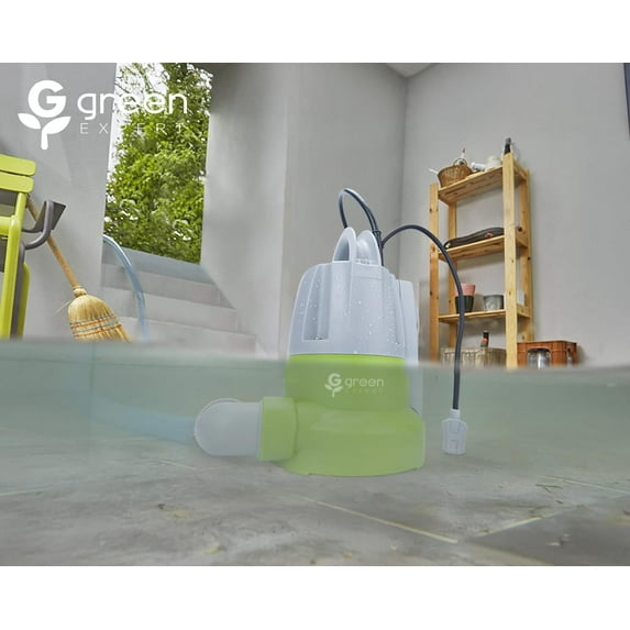 Green Expert 1/3HP Submersible Sump Pump with Flow Sensor Switch ...