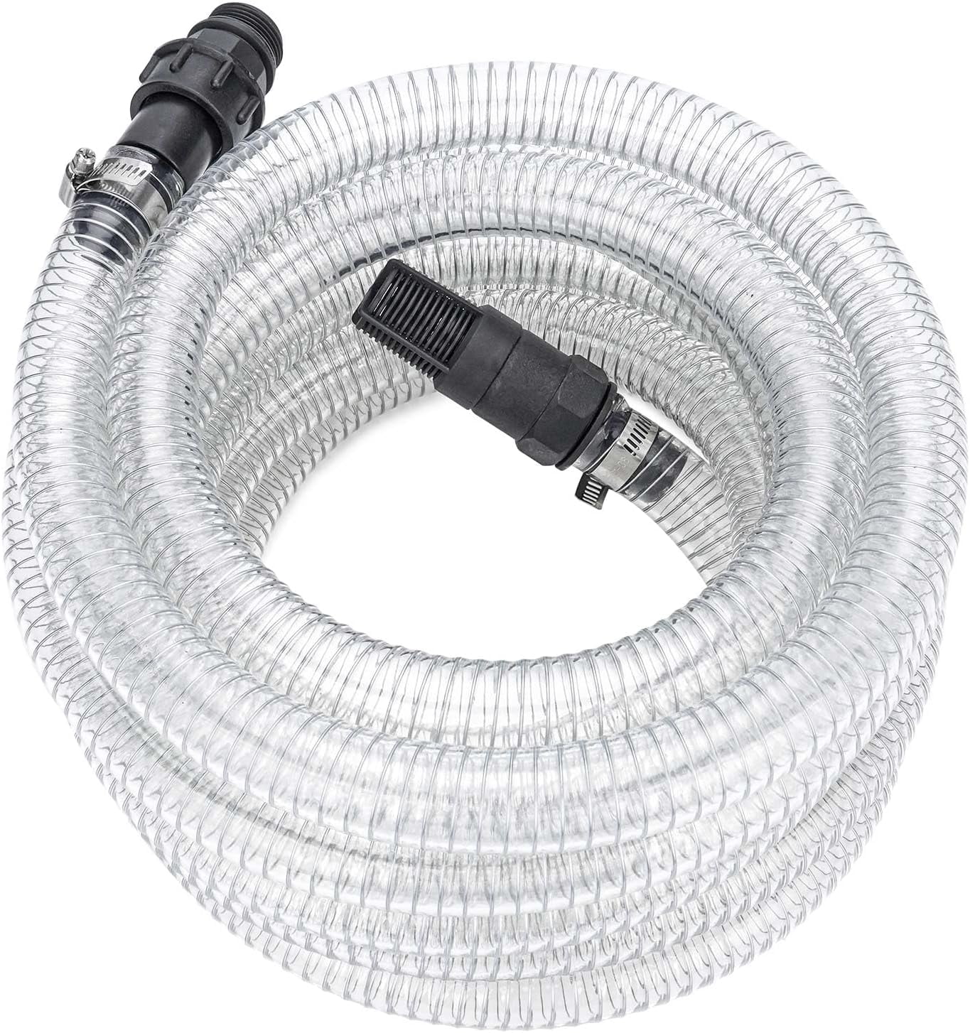 Green Expert 1" ID Inlet Hose Kit with End Valve and Threaded Adapter ...