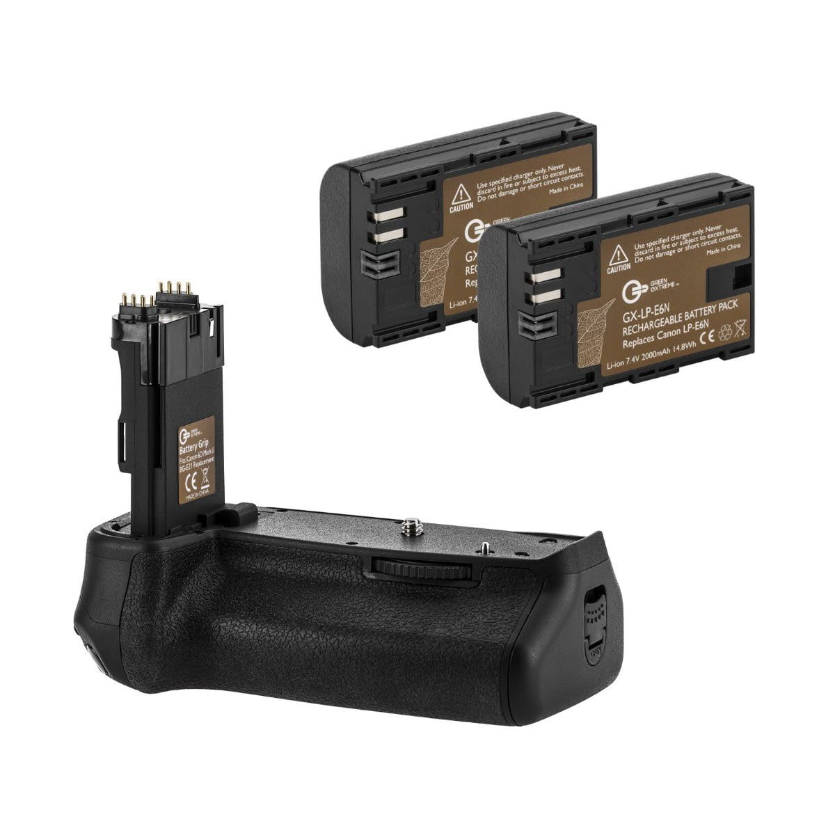 Green Extreme BG-E21 Battery Grip for Canon EOS 6D Mark II DSLR Camera ...