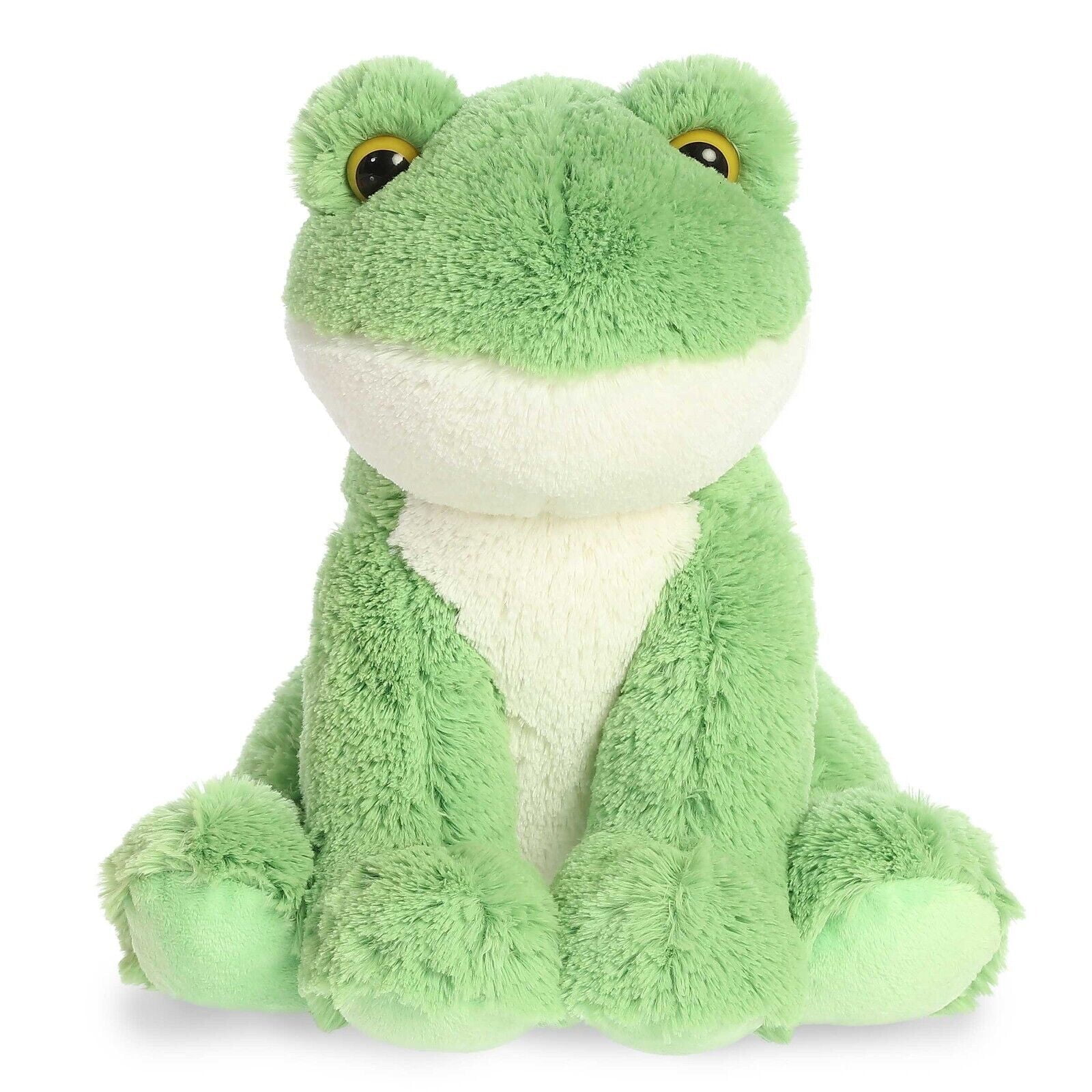 Green FROG Stuffed Animal Plush, 14" Tall, by Aurora - Walmart.com