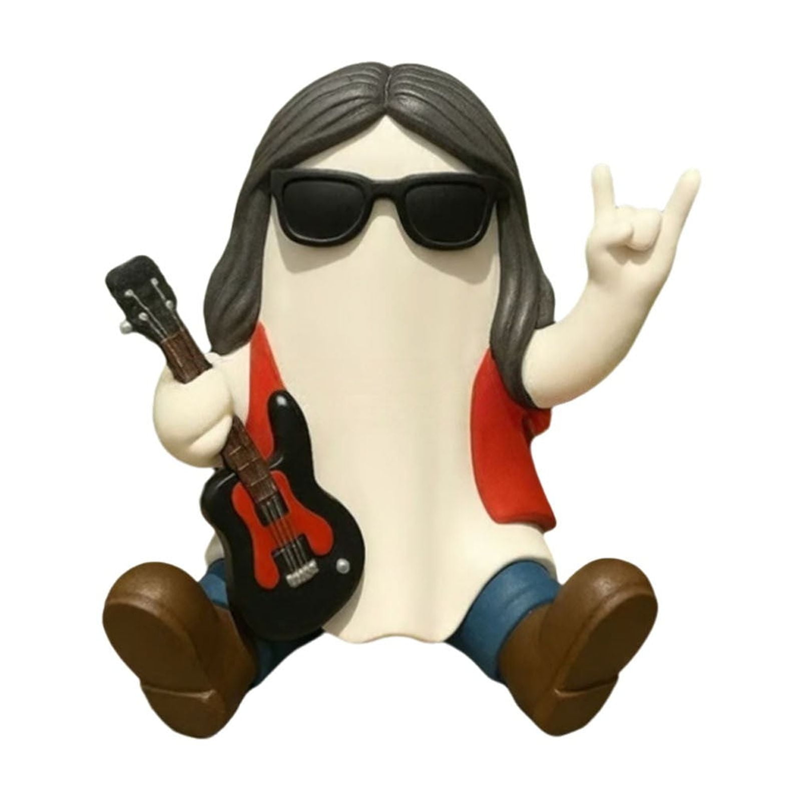 Green Face Ghost Statue - Halloween Collectible Decor With Detailed ...