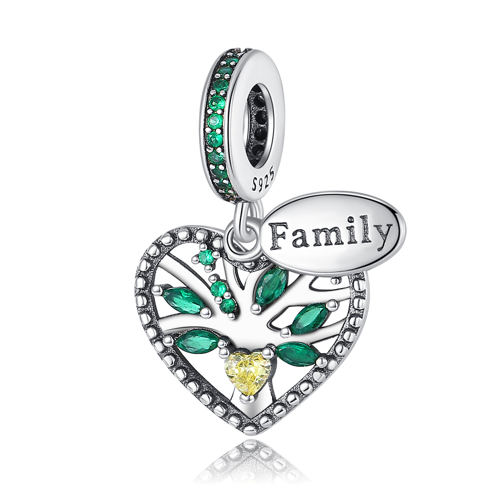 Family Heritage Pendant Charm - 791728CZ - Walmart.com