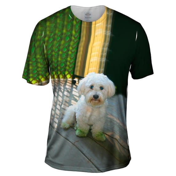Green Feet Poodle Mens T-Shirt All Over Print - Walmart.com
