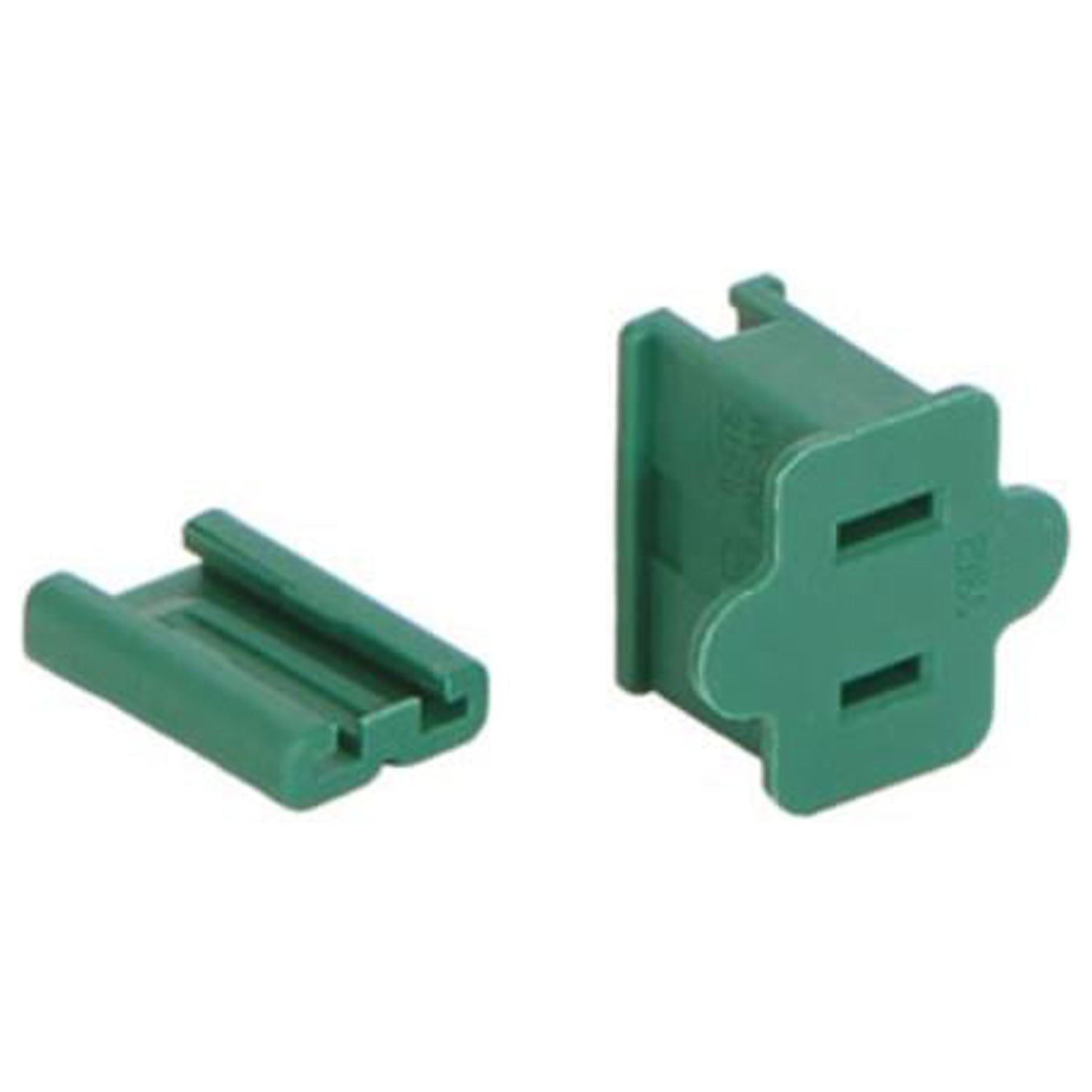 Green Female Quick Zip Plug For SPT1 18 Gauge Wire 8 Amps - Walmart.com