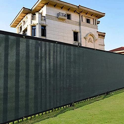 Green Fence Privacy Screen Outdoor Patio – 70” High x 600” Long Cost ...