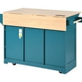 Green Finish, 2 Lockable Wheels - Double - Folding Design, Ample ...