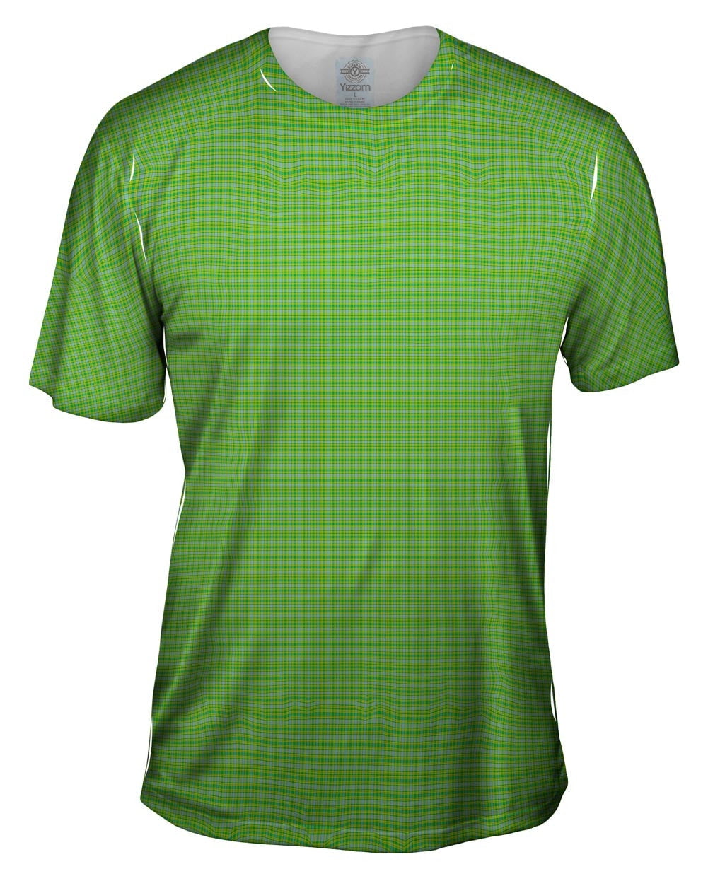 Green Flannel Mens T-Shirt All Over Print - Walmart.com