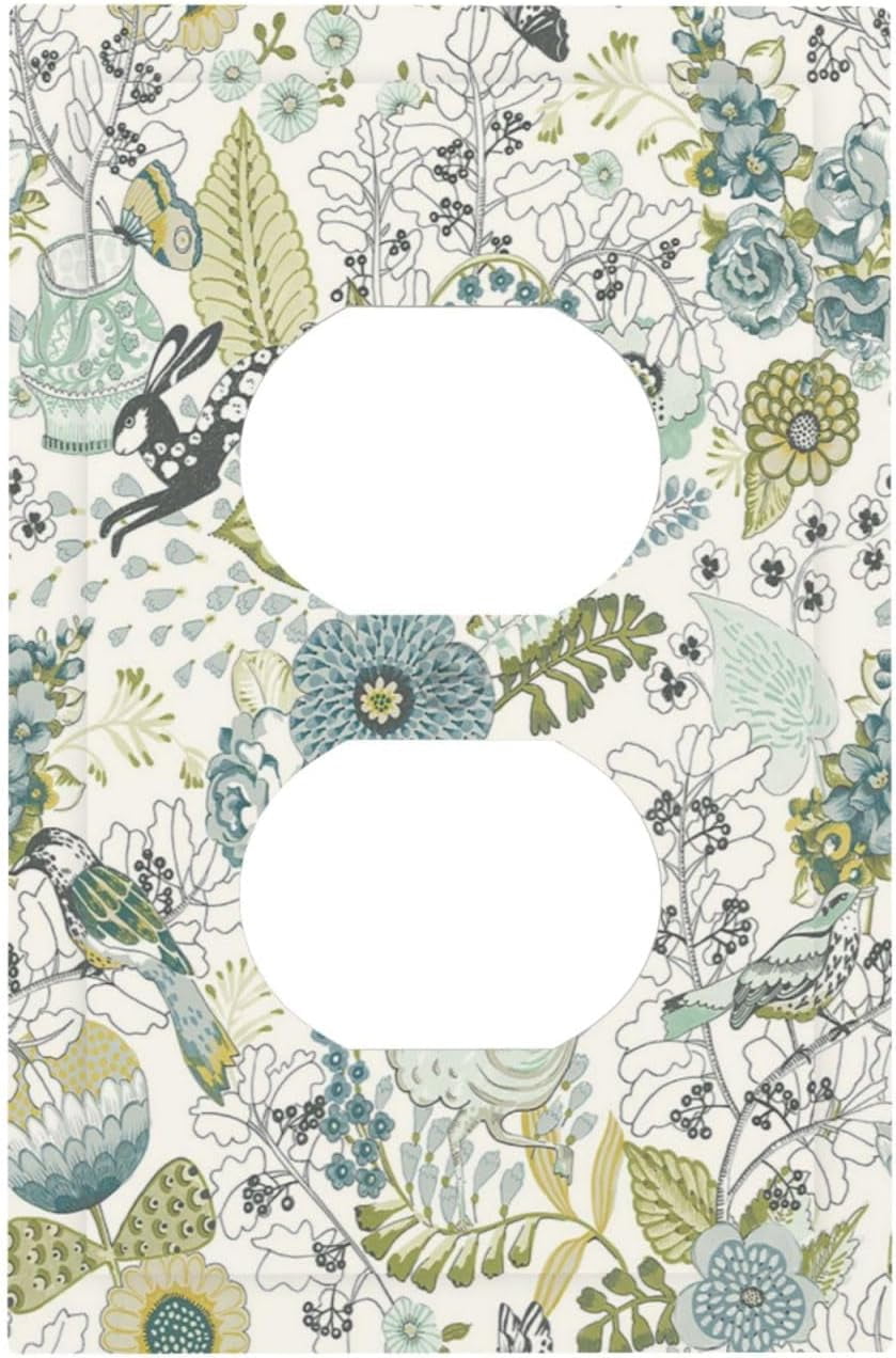 Boho Modern Mid Century Floral Plant Leaves Geometric Aesthetic ...