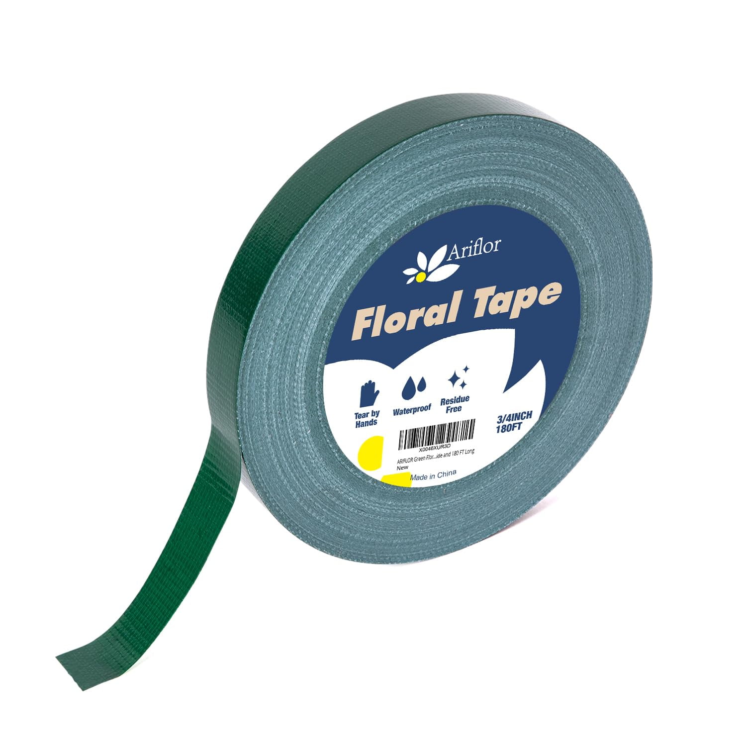 Green Floral Tape - Flower Wrap Adhesive Tape Bouquet Stem Wrapping and ...