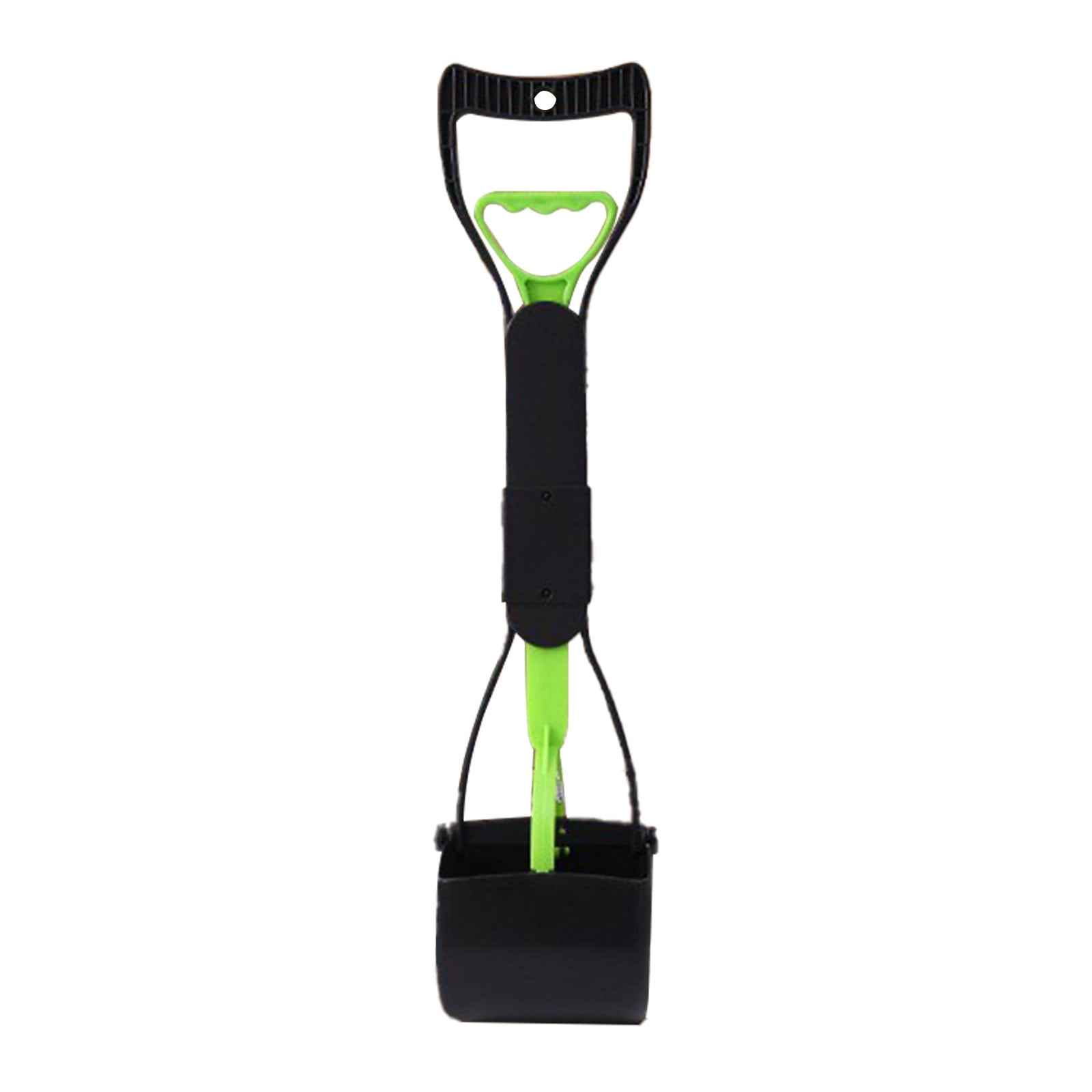Green Foldable Dog Poop Scooper Picker Upper With Long Handle, 17.71 ...