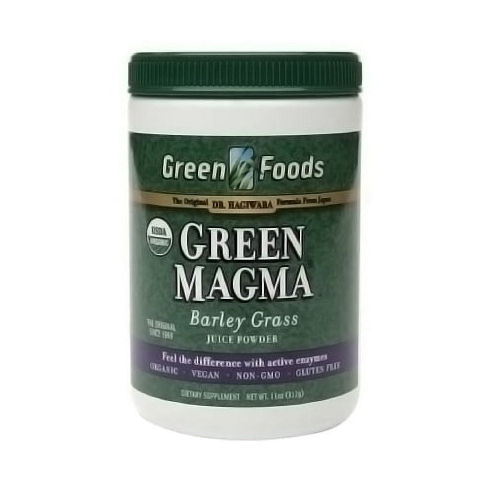 Green Food Magma Barley Grass Juice Powder - 11 Oz, 3 Pack - Walmart.com