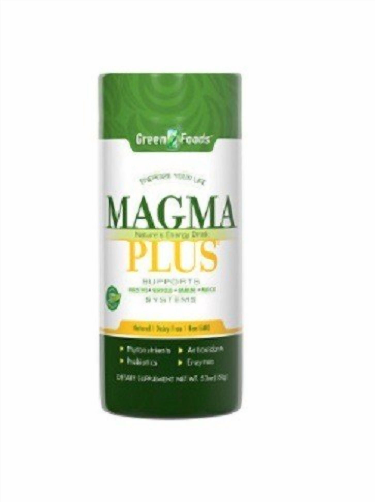 Green Foods Magma Plus Powder - 5.3 oz - Walmart.com