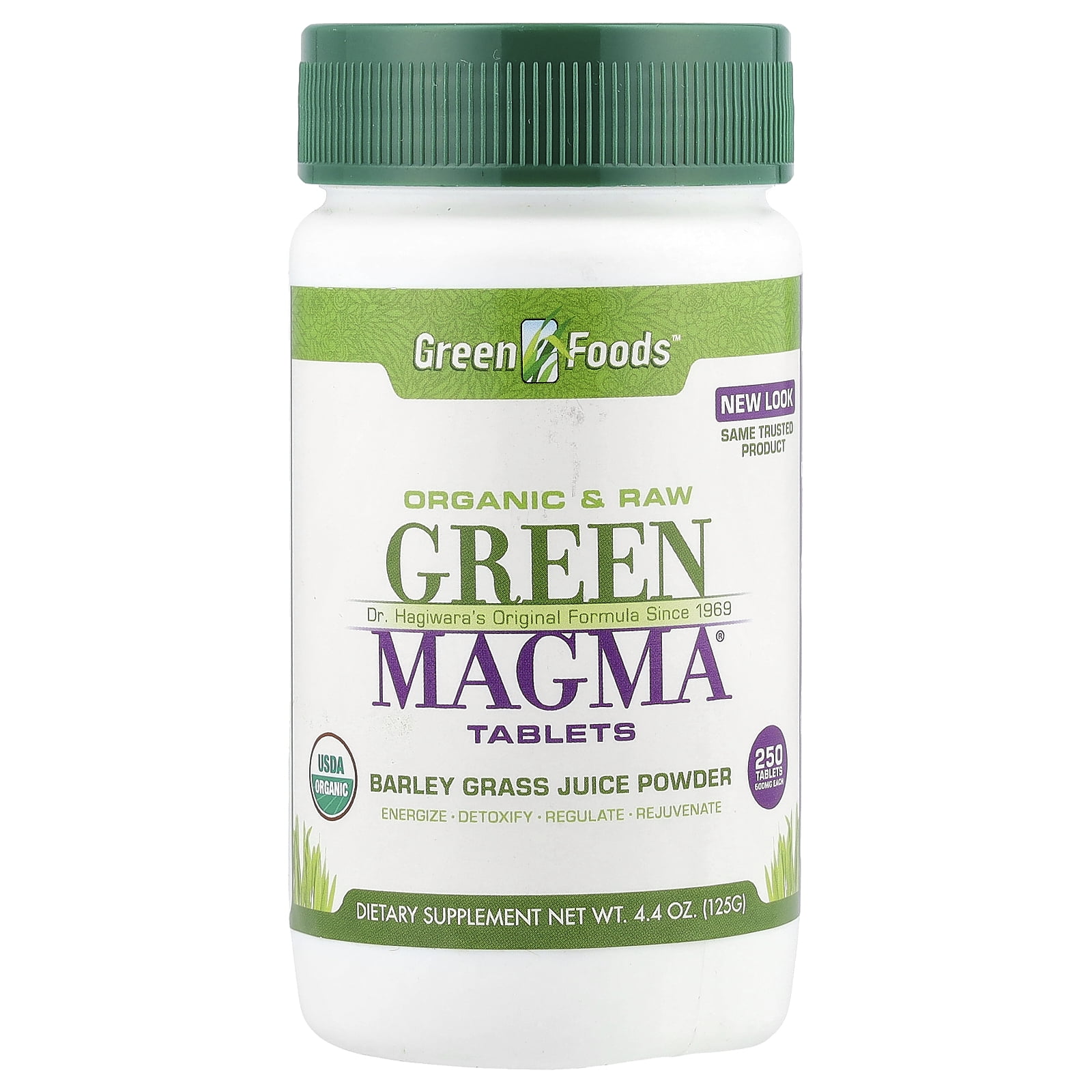 Green Foods Dr Hagiwara Organic Superfood - Green Magma Barley Grass ...