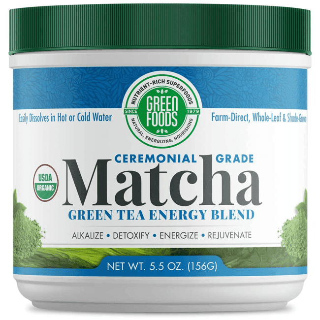 Green Foods - Organic Matcha Green Tea Powder with High Nutritional ...