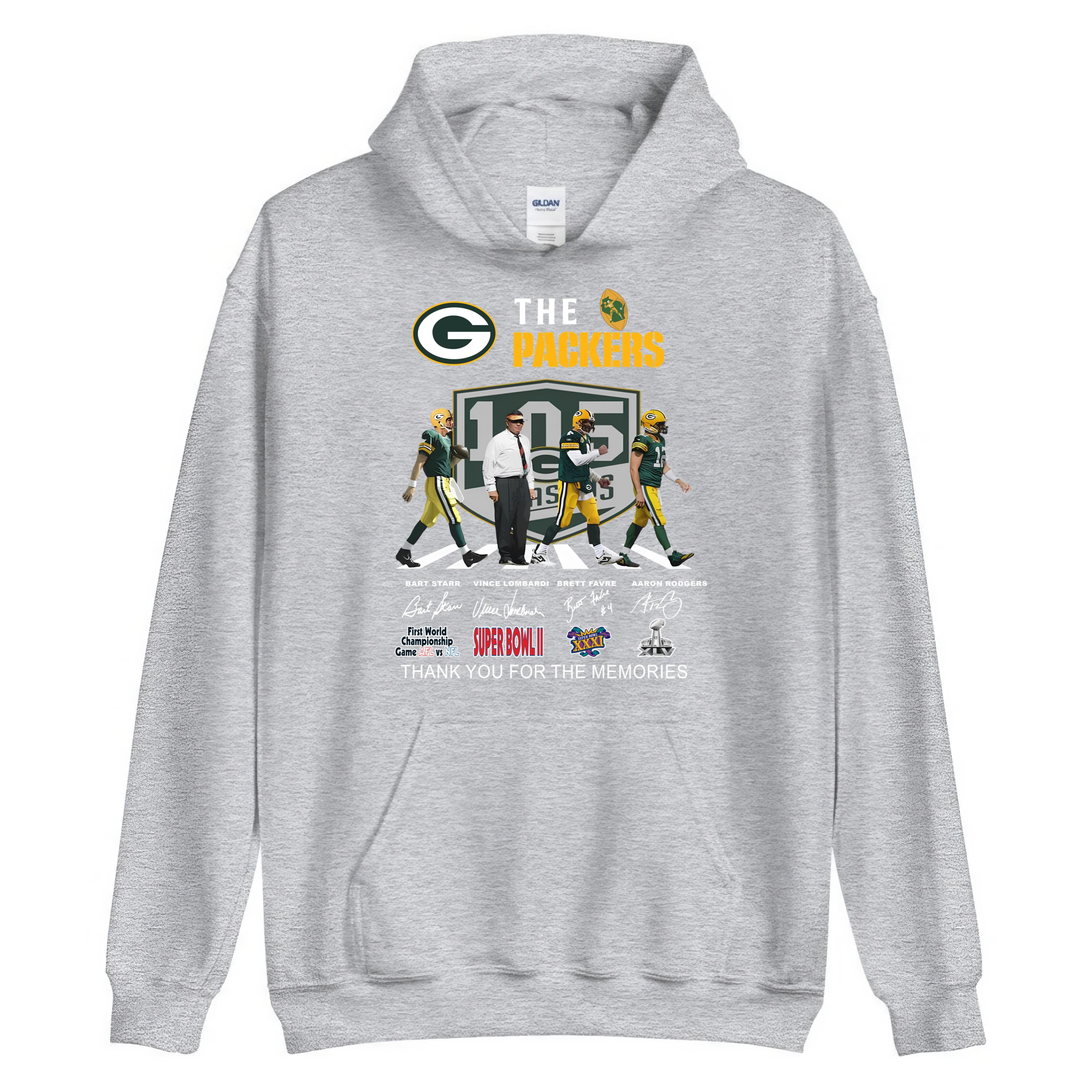 Green Football Legacy Shirt, 105-Year Game Day Fan Appreciation Graphic ...