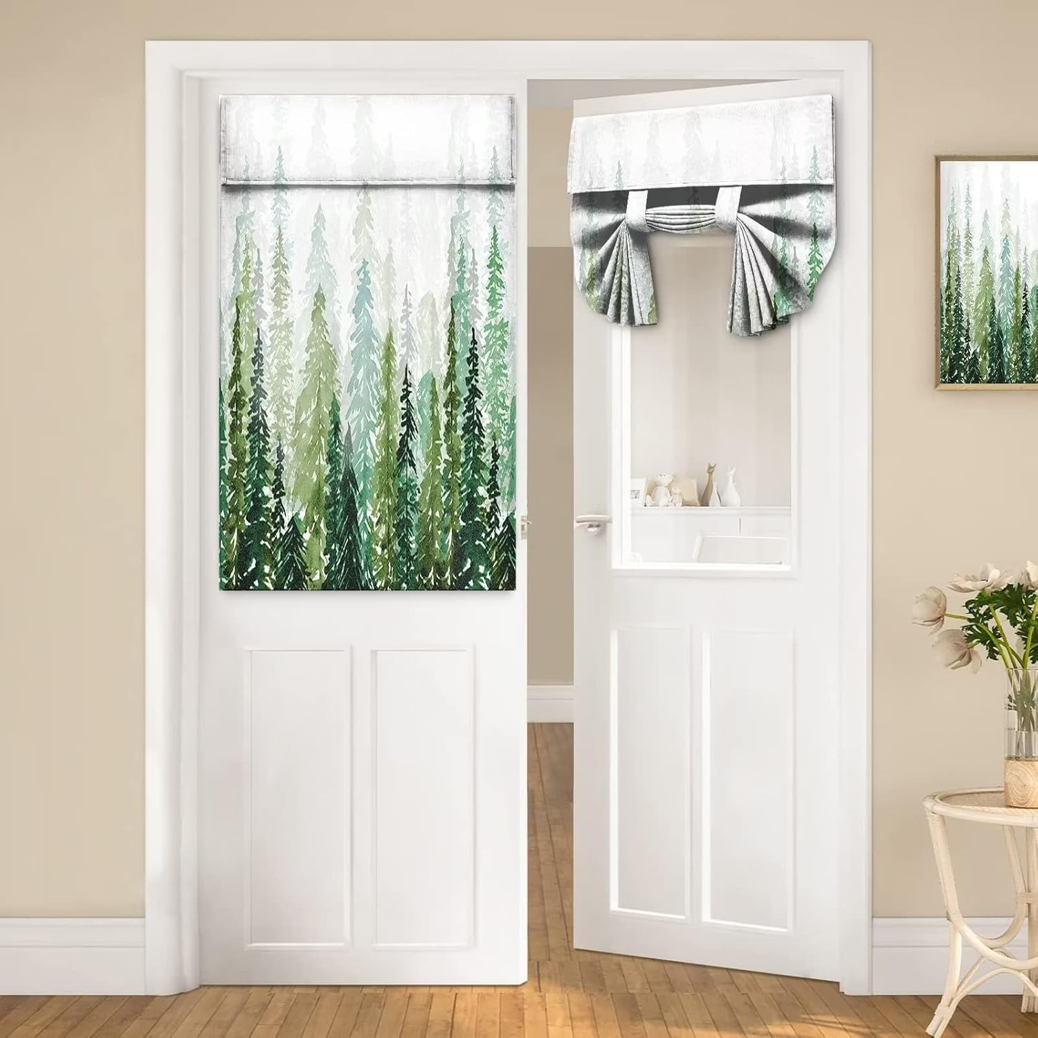 Polyester Door Curtain 69x26 Inches (175x66 cm), Privacy Partition ...