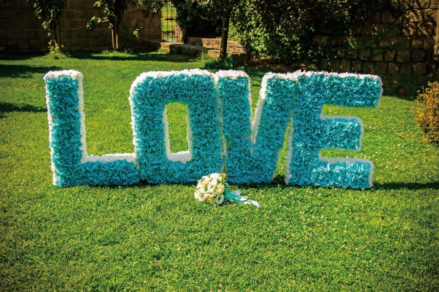 Green Forest Flower Wedding Arch Backdrop Outdoor Ceremony Party Bridal ...