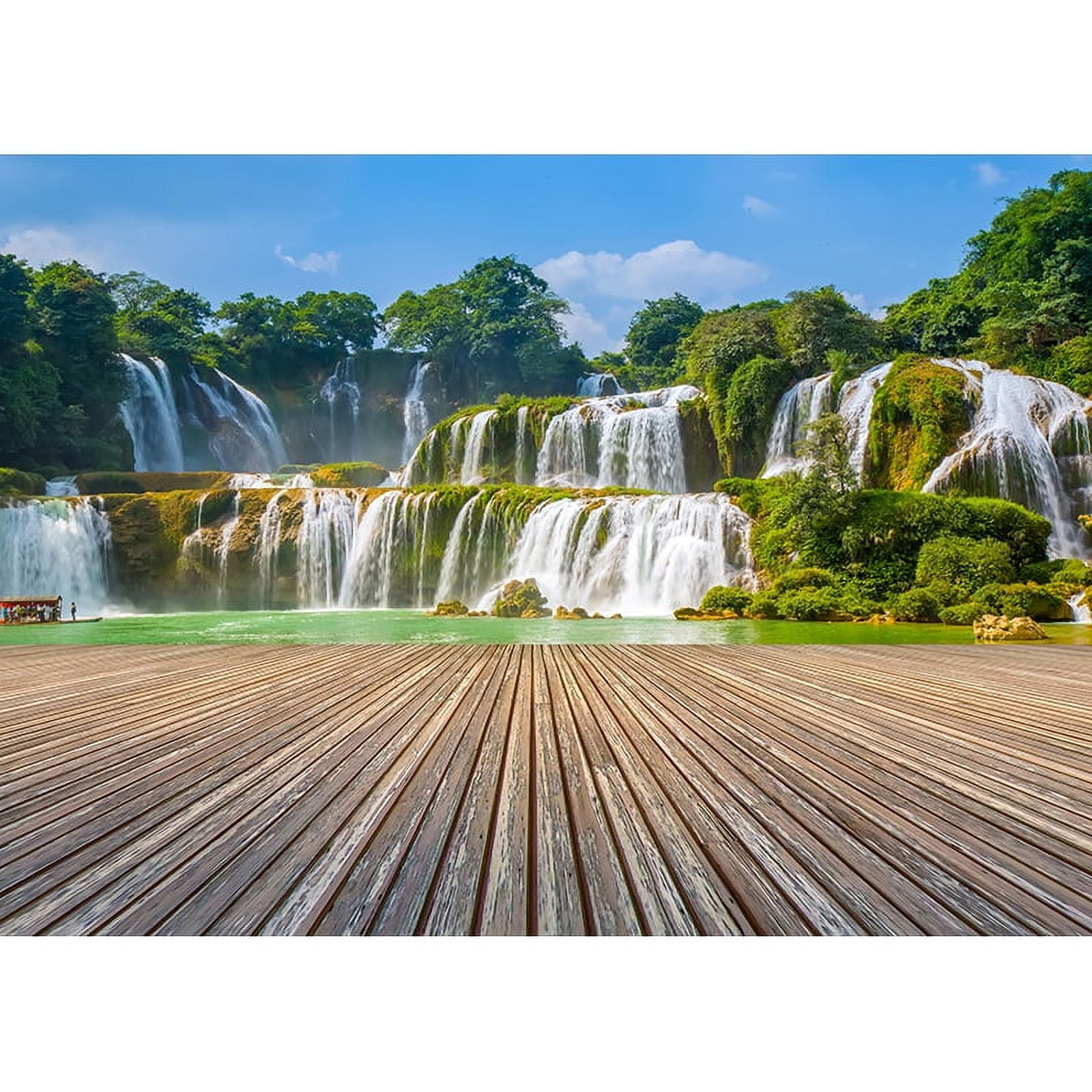 Green Forest Nature Scenery Photography Background Landscape Portrait ...