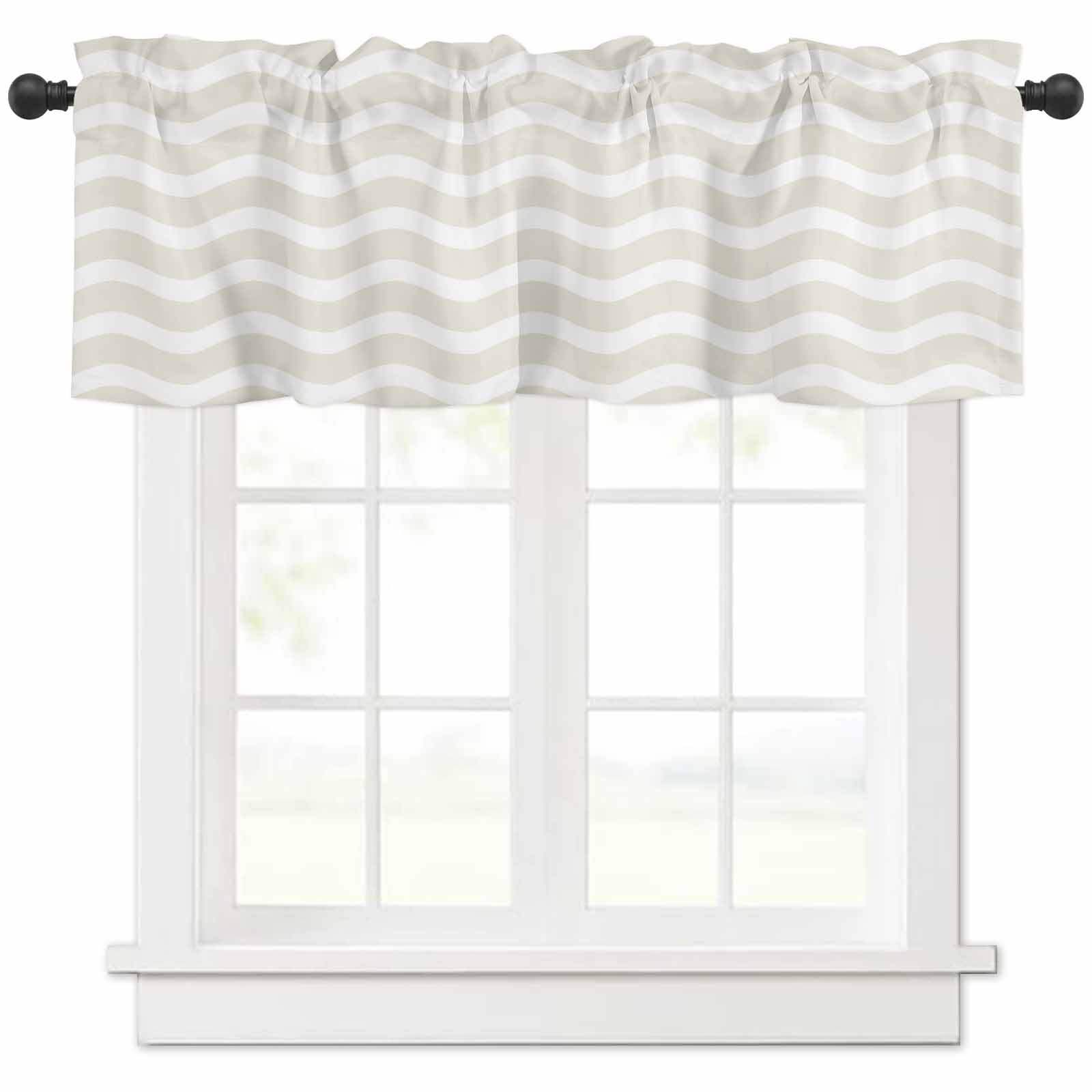 Green Forest Valances for Windows Farmhouse Kitchen Curtains Valances ...