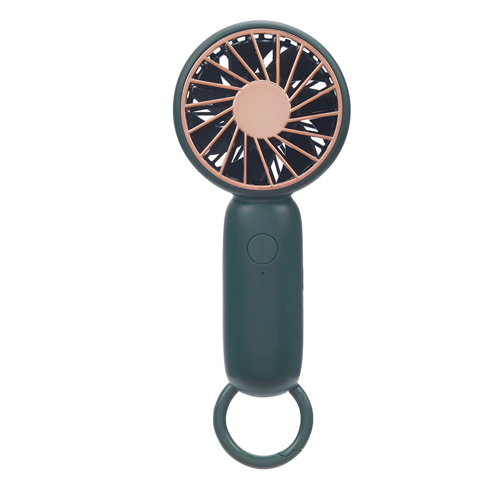 Green Fresh Green Handheld Fan Powerful Airflow With Quiet Operation ...