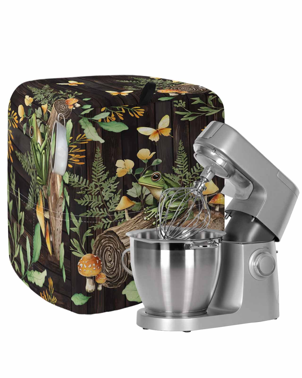 Green Frog Stand Mixer Dust Cover with Storage Pocket & Handles ...