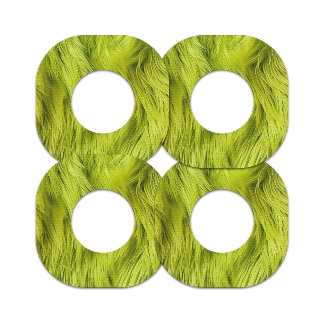 Green Fur Patch Tape Designed for The DEXCOM G7 and Stelo Waterproof ...