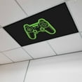 Green Game Controller Fluorescent Light Covers, Modern Art Gaming ...