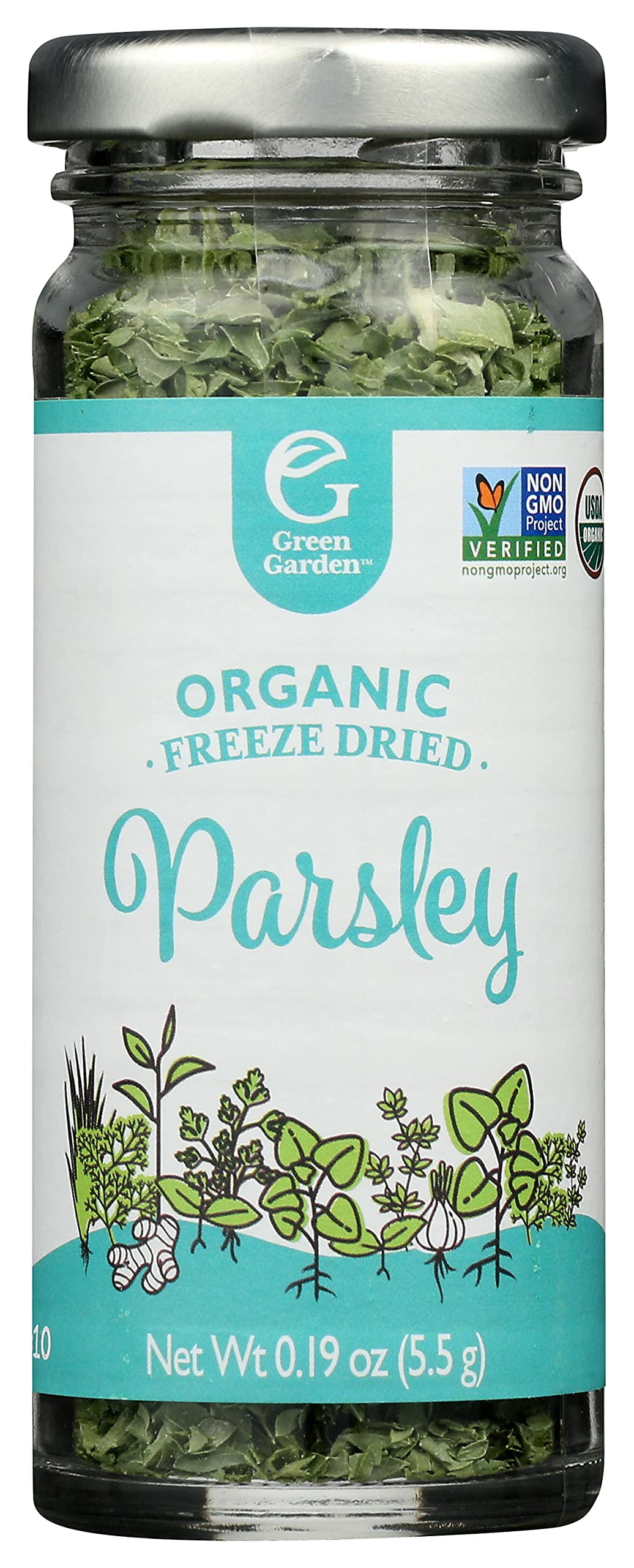 Green Garden Freeze-Dried Organic AKF18 Parsley - Freeze-Dried Parsley Fresh, Parsley Organic ...