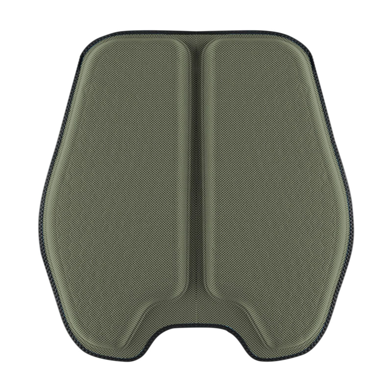 Green Gel Office Chair Cushion With Honeycomb Breathable Mesh Cover For ...