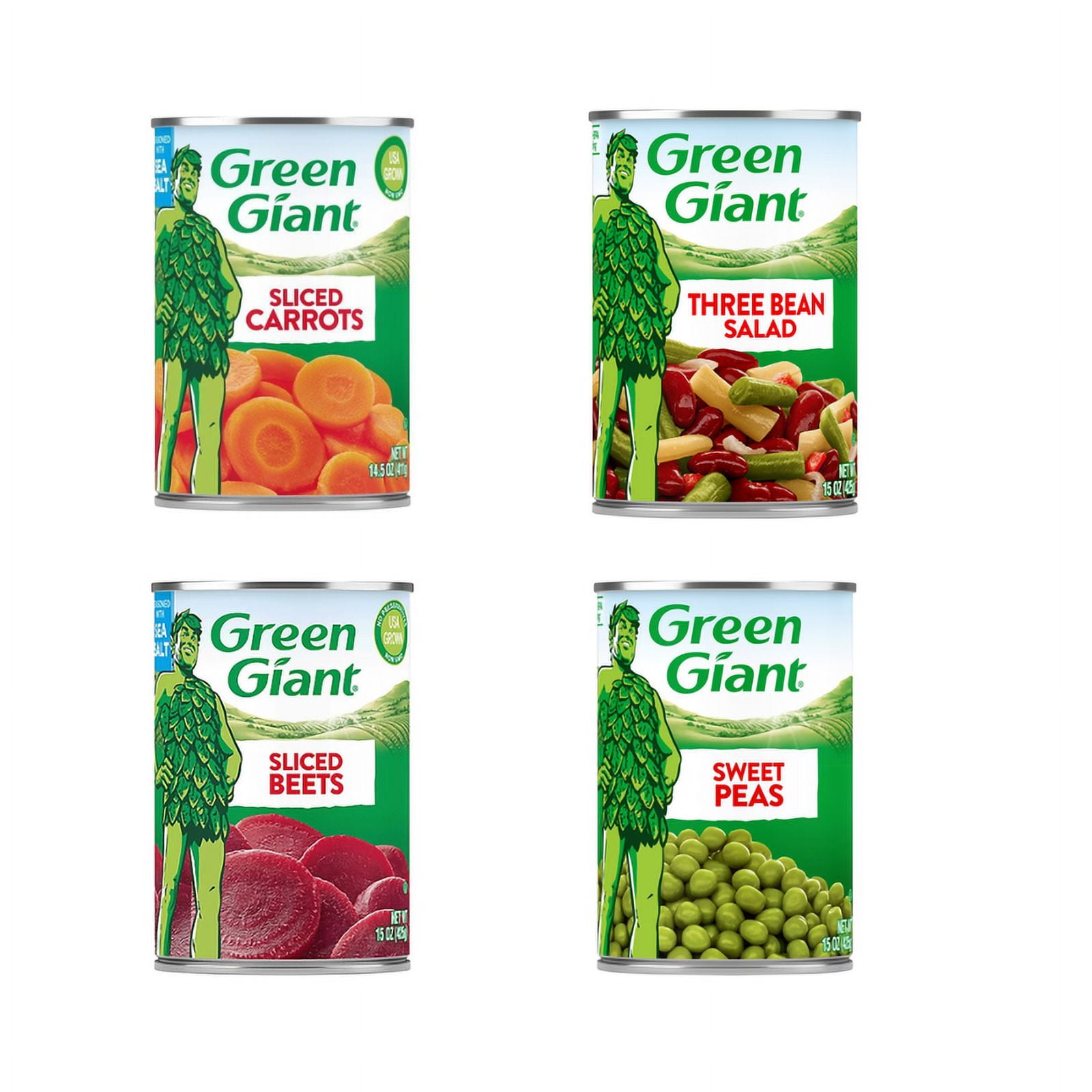Green Giant Budget Buddy Variety Pack – 8-Can Affordable Veggie ...