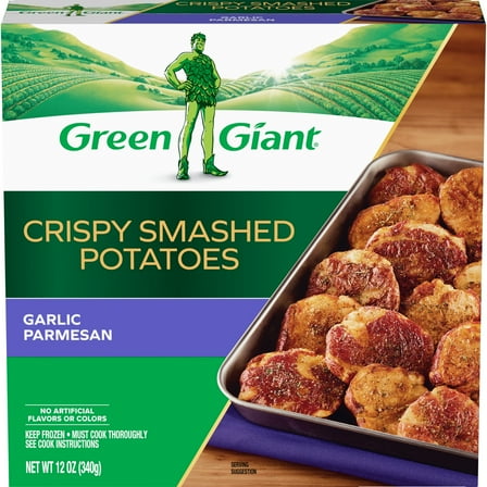 Kinder's Garlic Parmesan Frozen Smashed Potatoes, 13 oz Bag - Walmart.com
