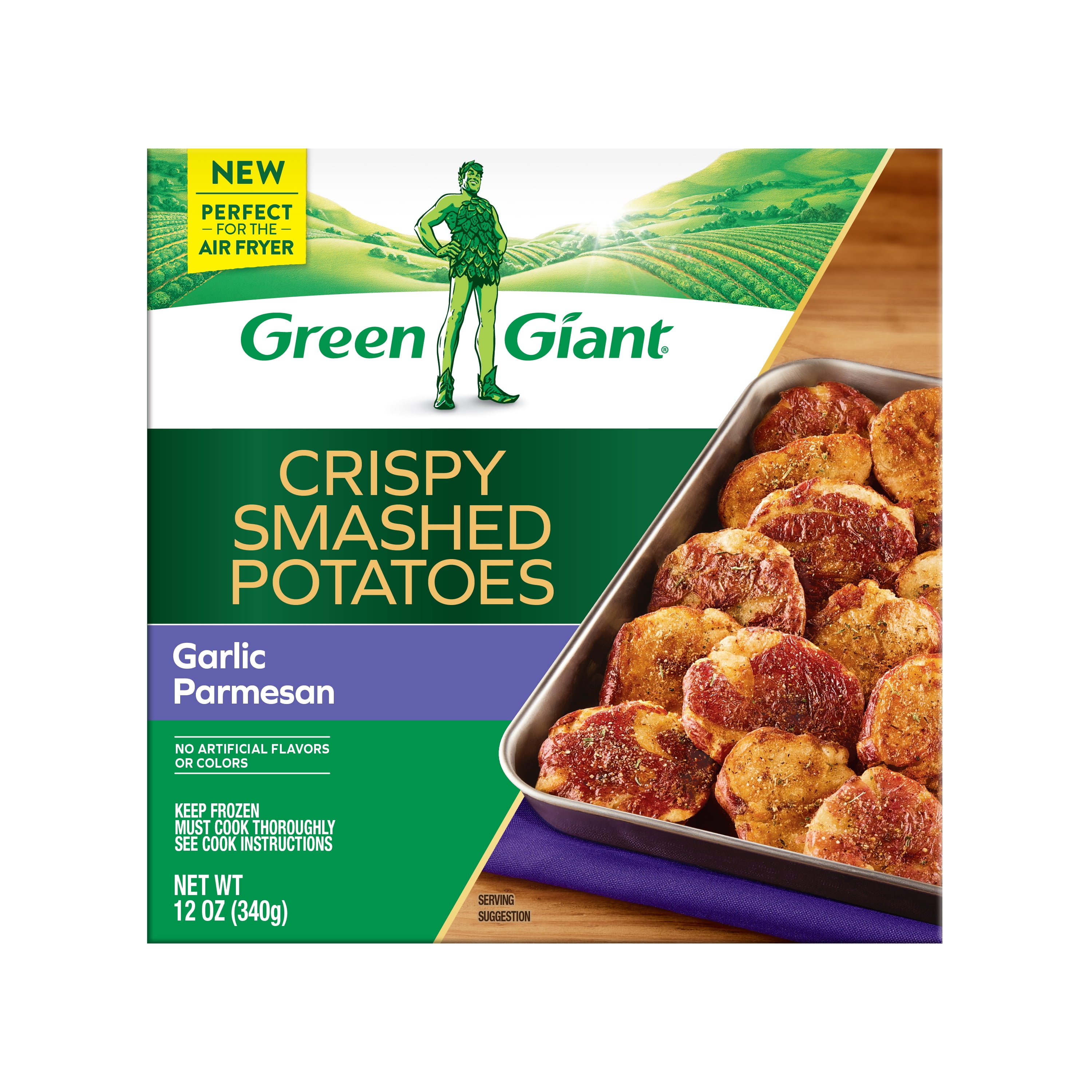 Brandclub - Green Giant Crispy Smashed Potatoes Garlic Parmesan 12 oz ...