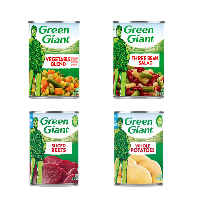 Green Giant Essential Eight Variety Pack – 8-Can Nutrient-Rich Veggie ...