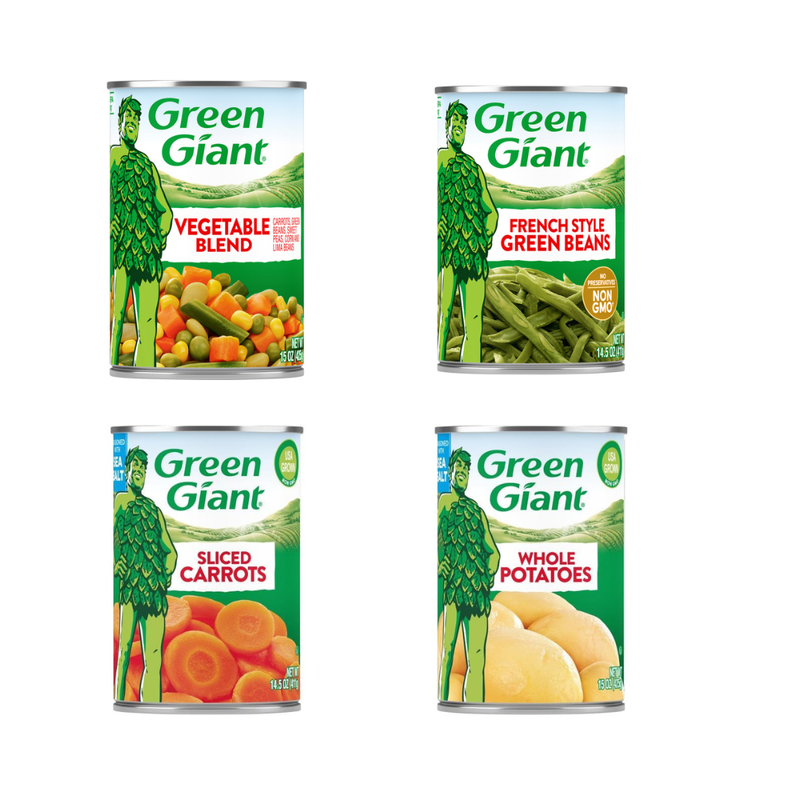 Green Giant Everyday Essentials Variety Pack – 8-Can Classic Veggie ...