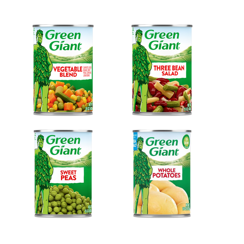 Green Giant Family Feast Variety Pack – 8-Can Mealtime Veggie Favorites ...