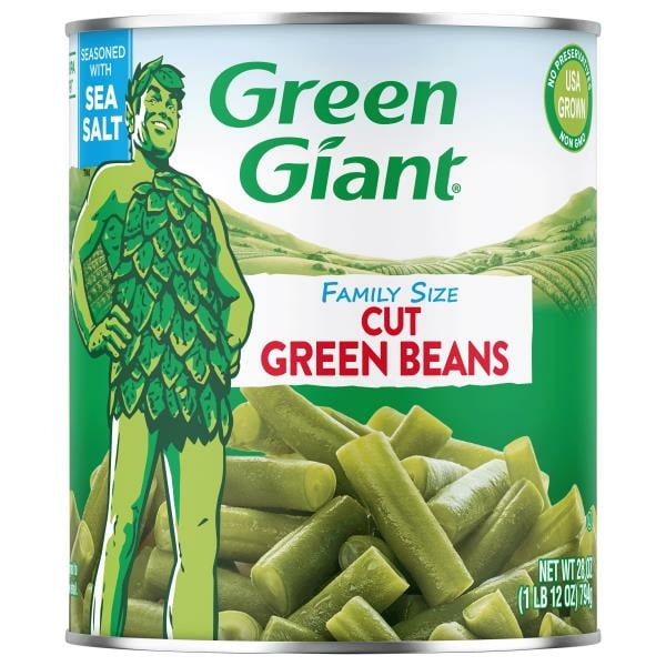 Green Giant Green Beans Cut Family Size 20 oz (Pack of 4) - Walmart.com