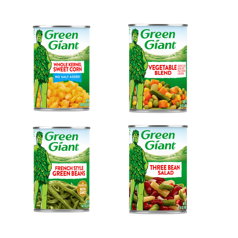 Green Giant Homestyle Veggie Pack – 8 Cans of Shelf-Stable Garden ...