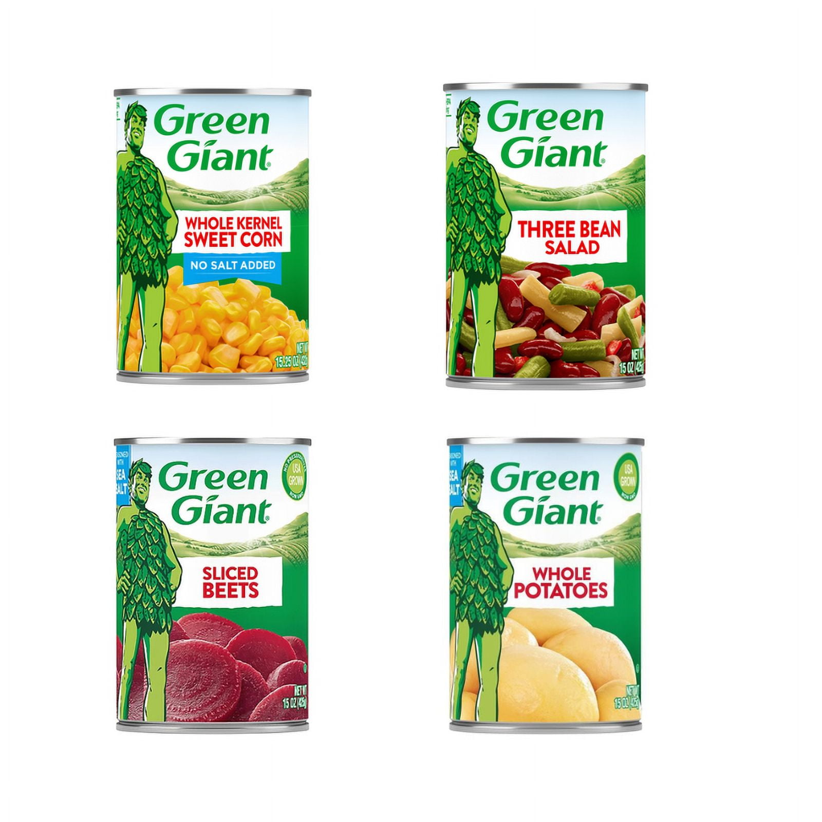 Green Giant Pantry Pride Variety Pack – 8-Can Classic Vegetable ...