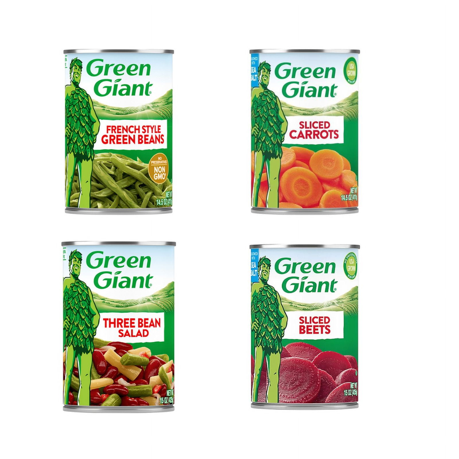 Green Giant Smart Pantry Variety Pack – 8-Can Long-Lasting Vegetable ...