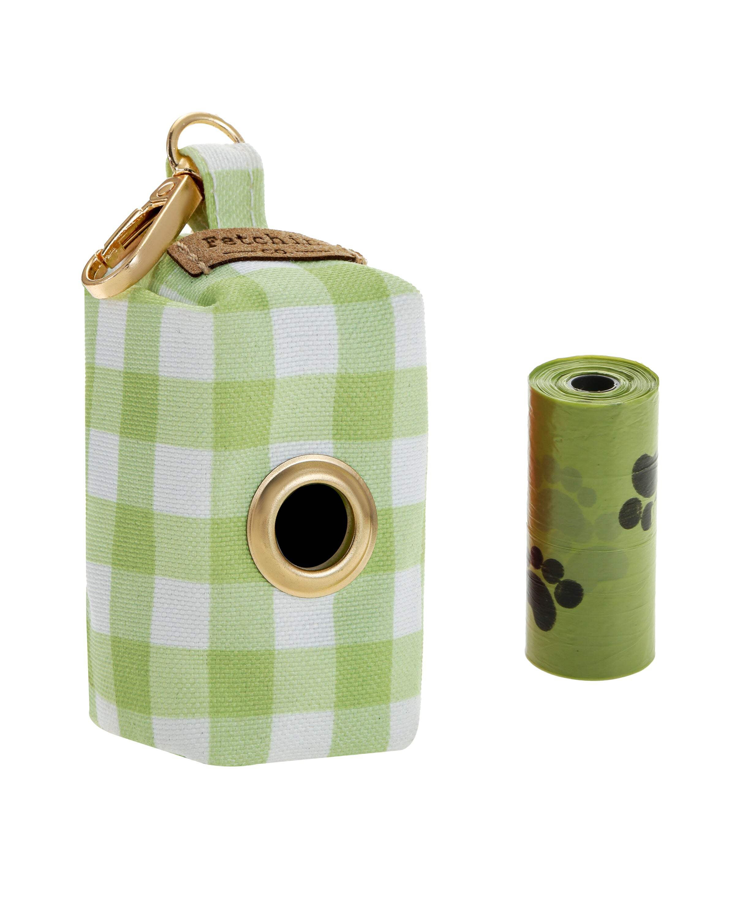 Green Gingham Pet Waste Bag Holder - Walmart.com